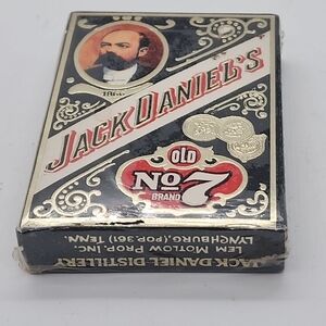 Jack Daniels | Other | Jack Daniels Playing Cards Full Deck Vintage Lem ...